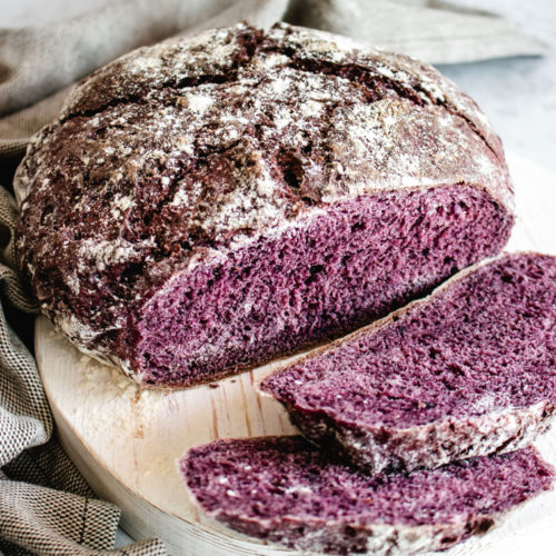 Blueberry Bread - The Delicious plate