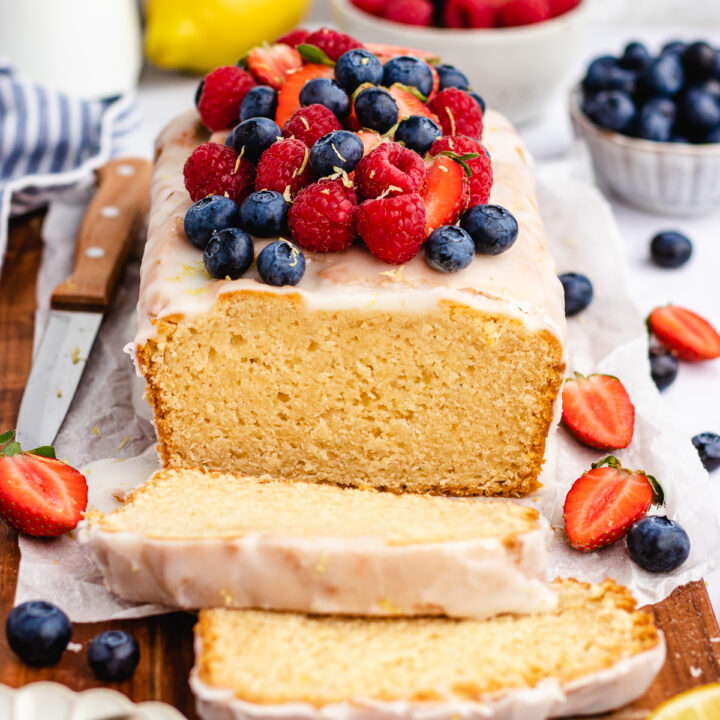 Vegan Pound Cake - The Delicious plate