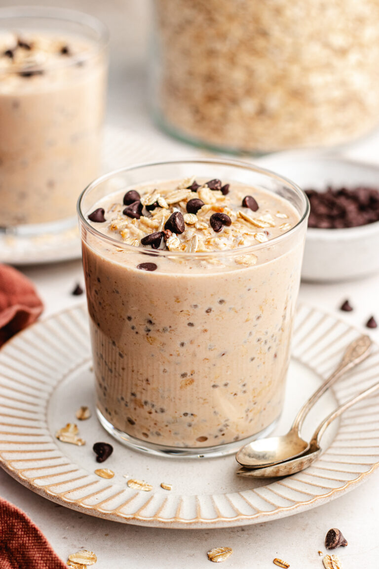 Cookie Dough Overnight Oats - The Delicious plate